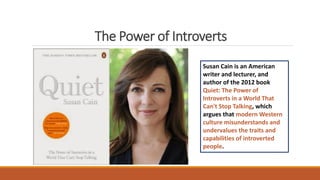 (MBASkills.IN) The Power of Introverts - Susan Cain | PDF