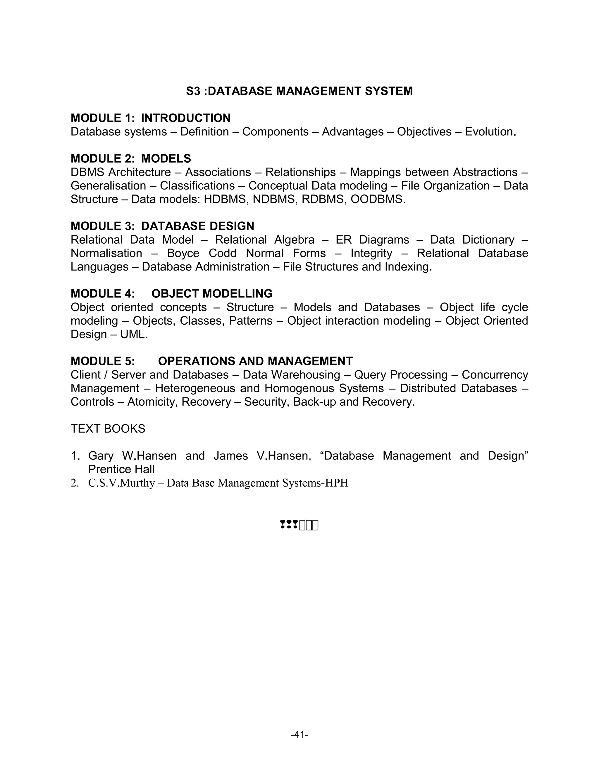 MBA Program (Bangalore University) syllabus course | PDF