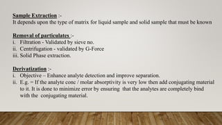 Minimize Error In Sample Pre-treatment.pptx