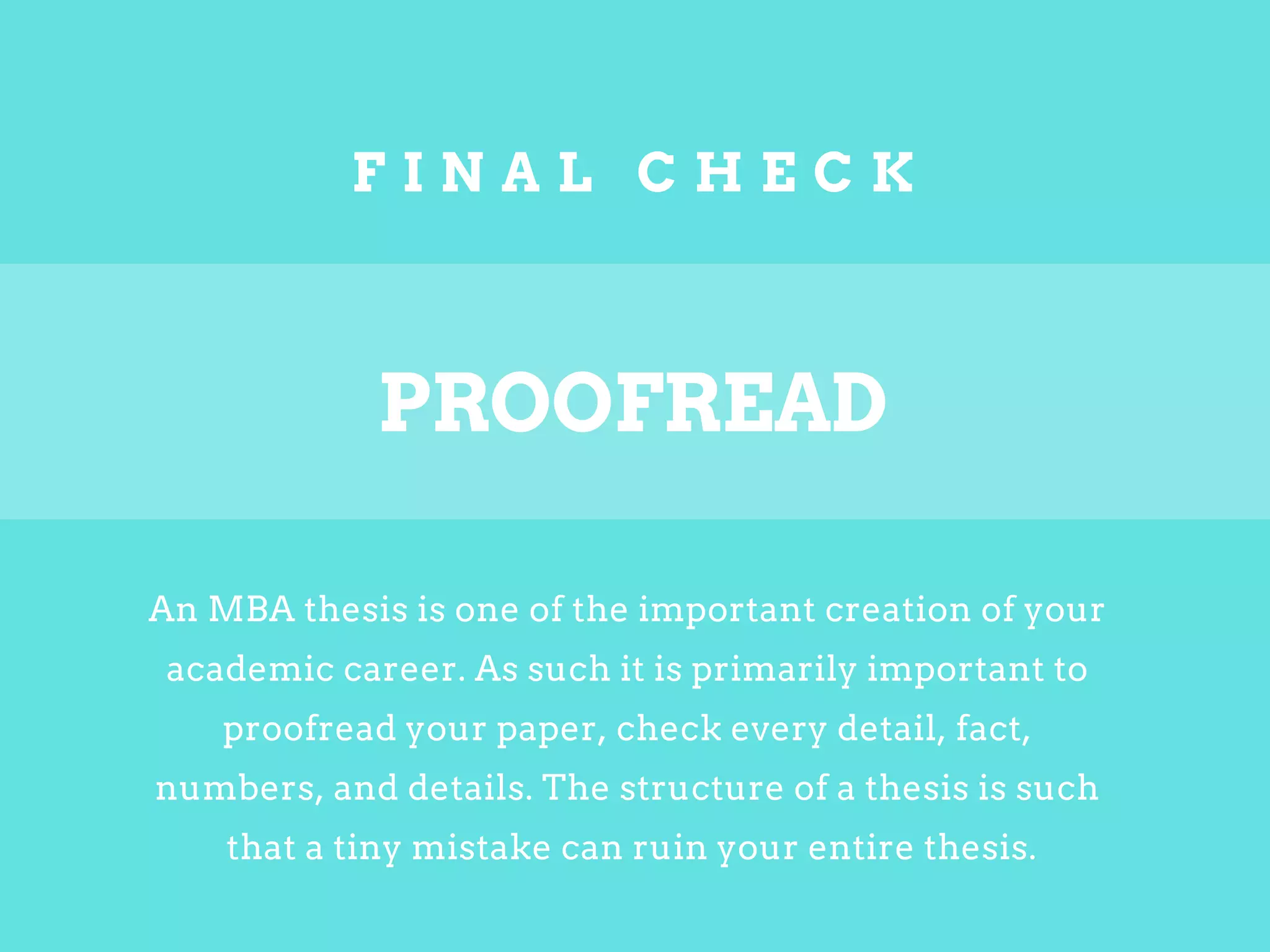 Mba thesis | PPT | Free Download