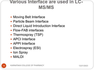 MBAT S2 GOKULRAJ BIOMOLECULE SEPARATION OF LC-MSMS.pptx