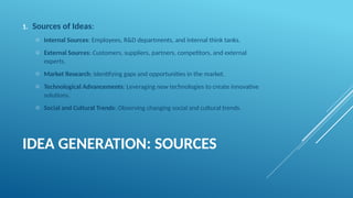MBA UNIT 4 FROM IDEA TO OPPORTUNITY 1.pptx