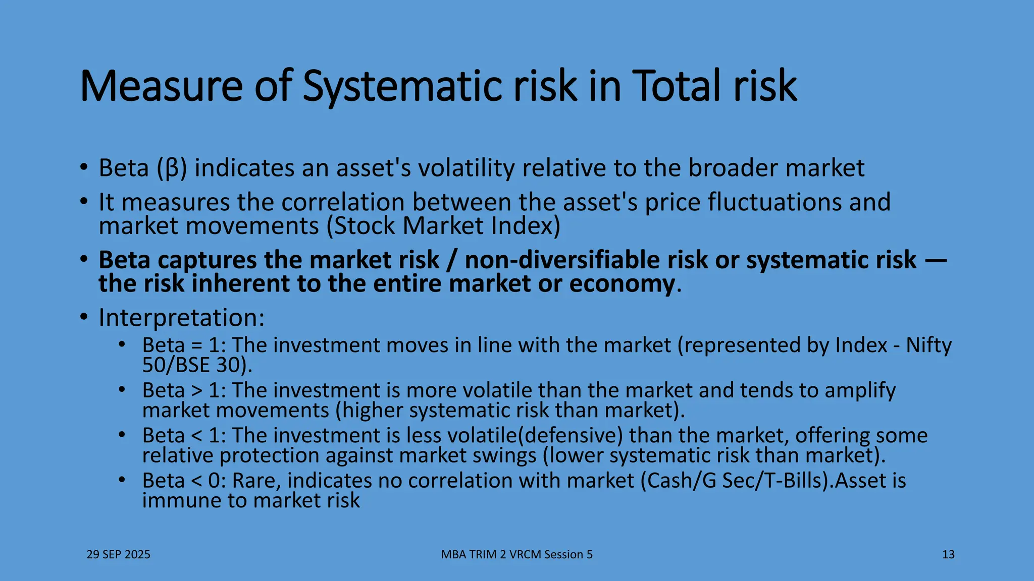 Capital Markets - Financial Risk Presentation - 1 | PDF