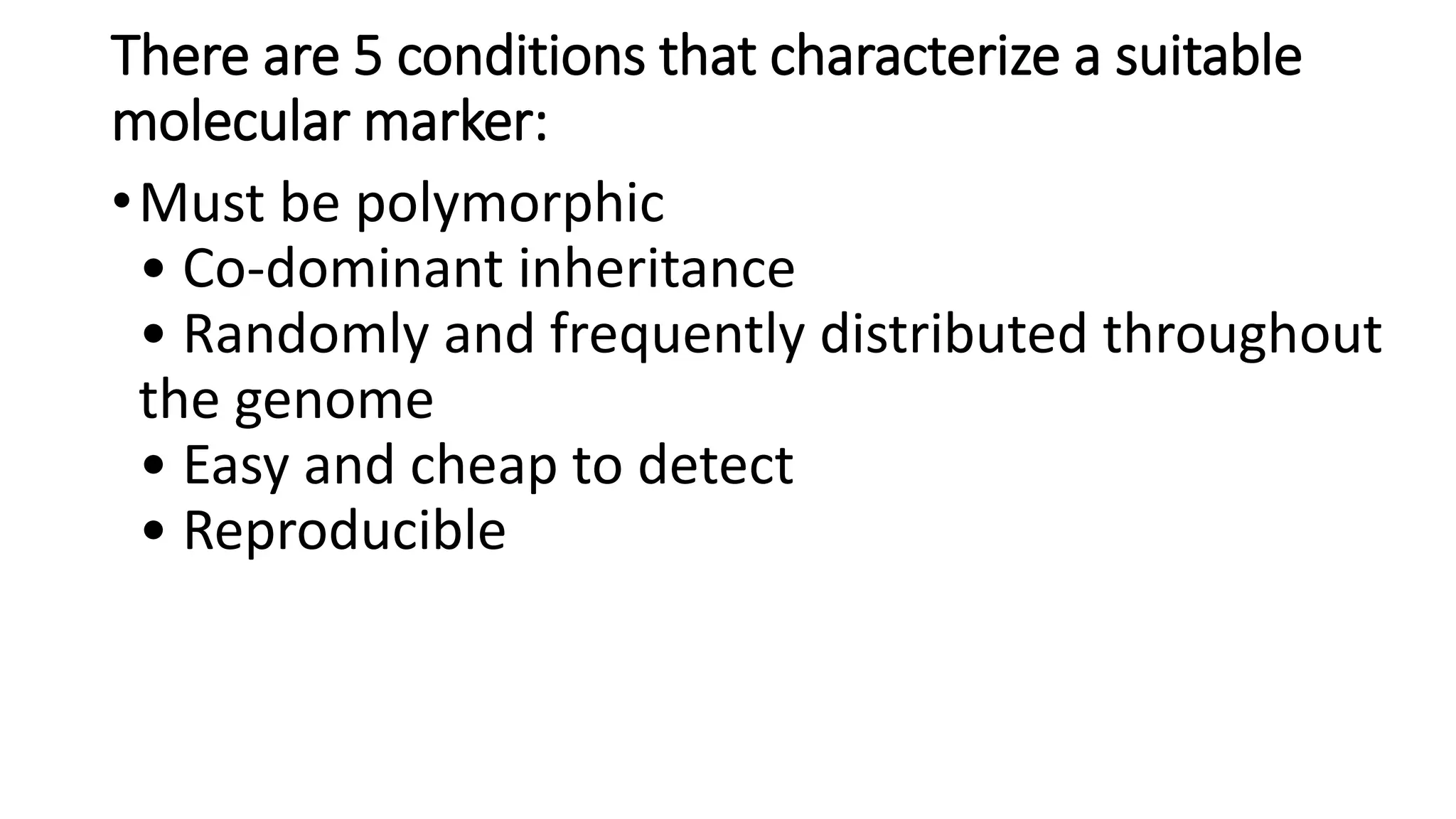molecular biology Molecular markers (1).pptx