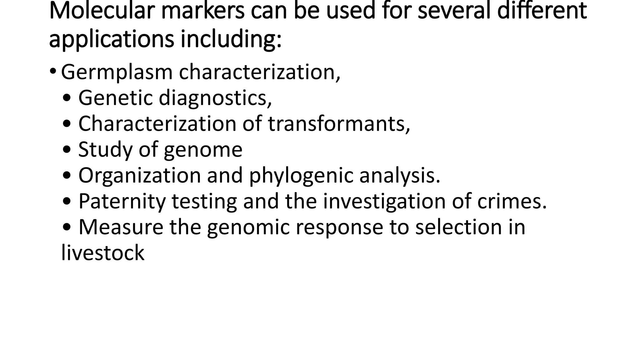 molecular biology Molecular markers (1).pptx