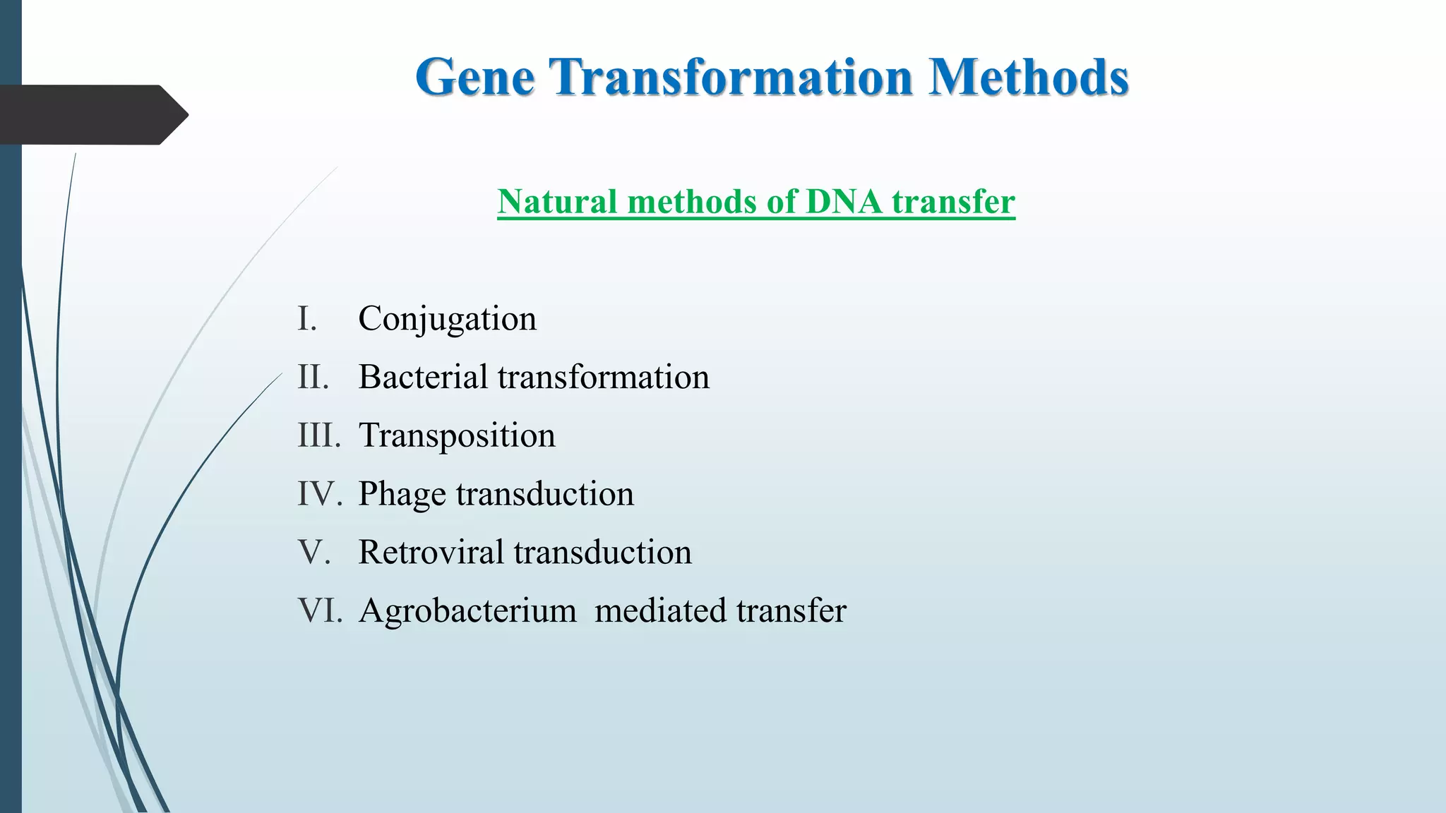 Gene Transormation techniques | PPTX