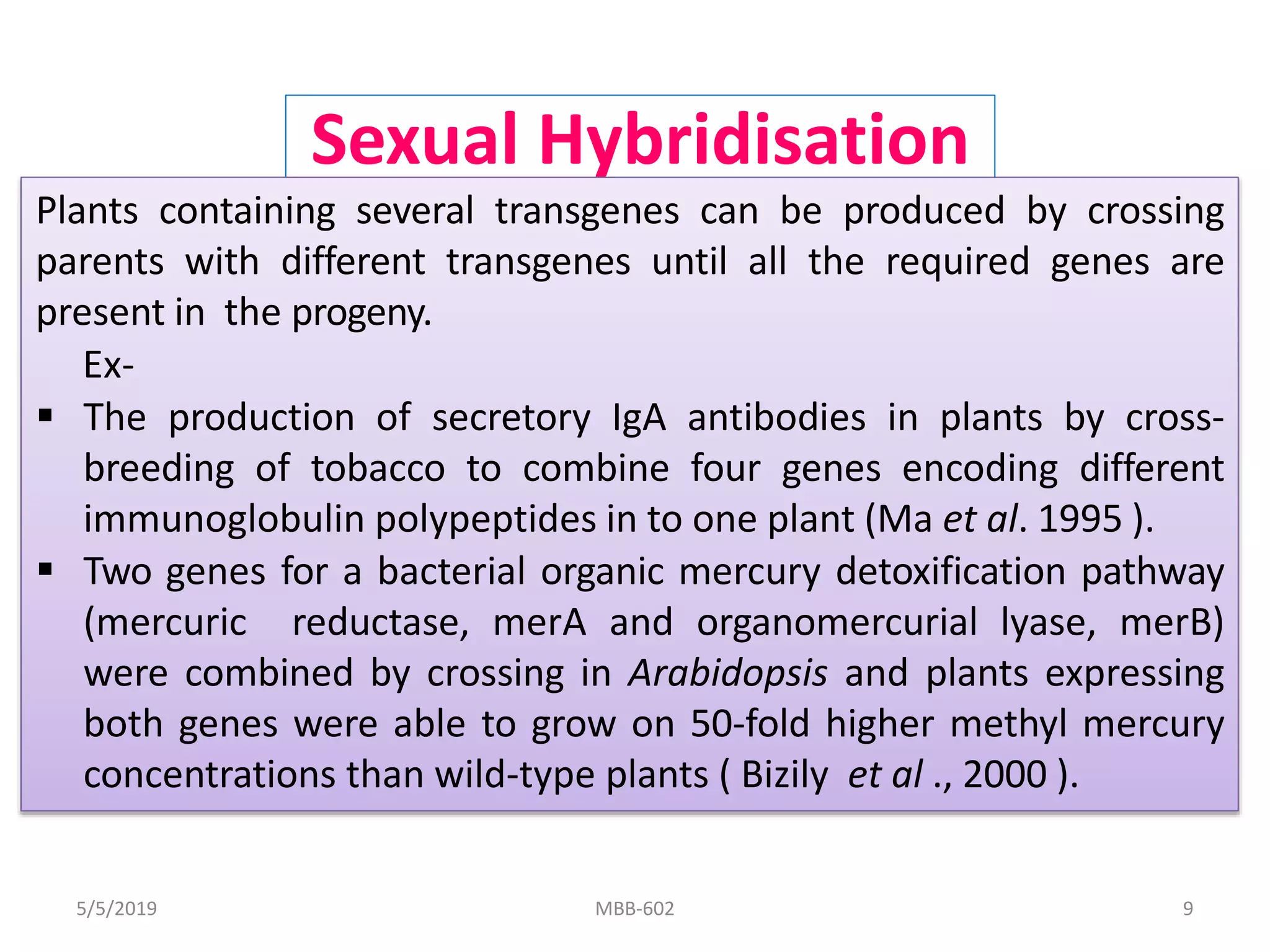 Gene stacking | PPTX