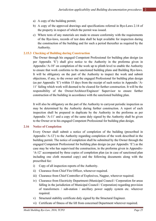 Mbbl model building bylaws 2016 | PDF