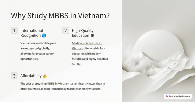 MBBS in Vietnam | PPT