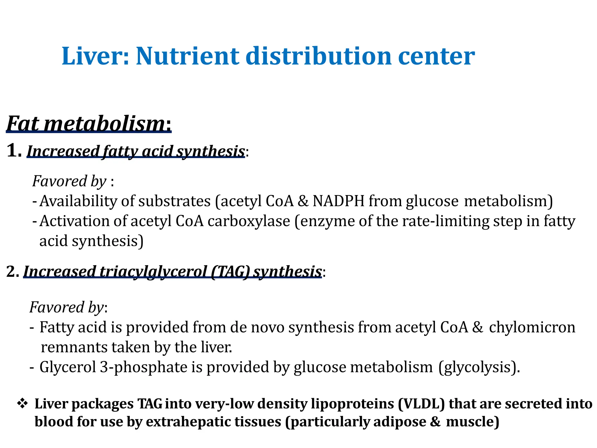 FEED FAST CYCLE DETAILS. METABOLISM IN WEL FED AND FASTING STATE | PPTX