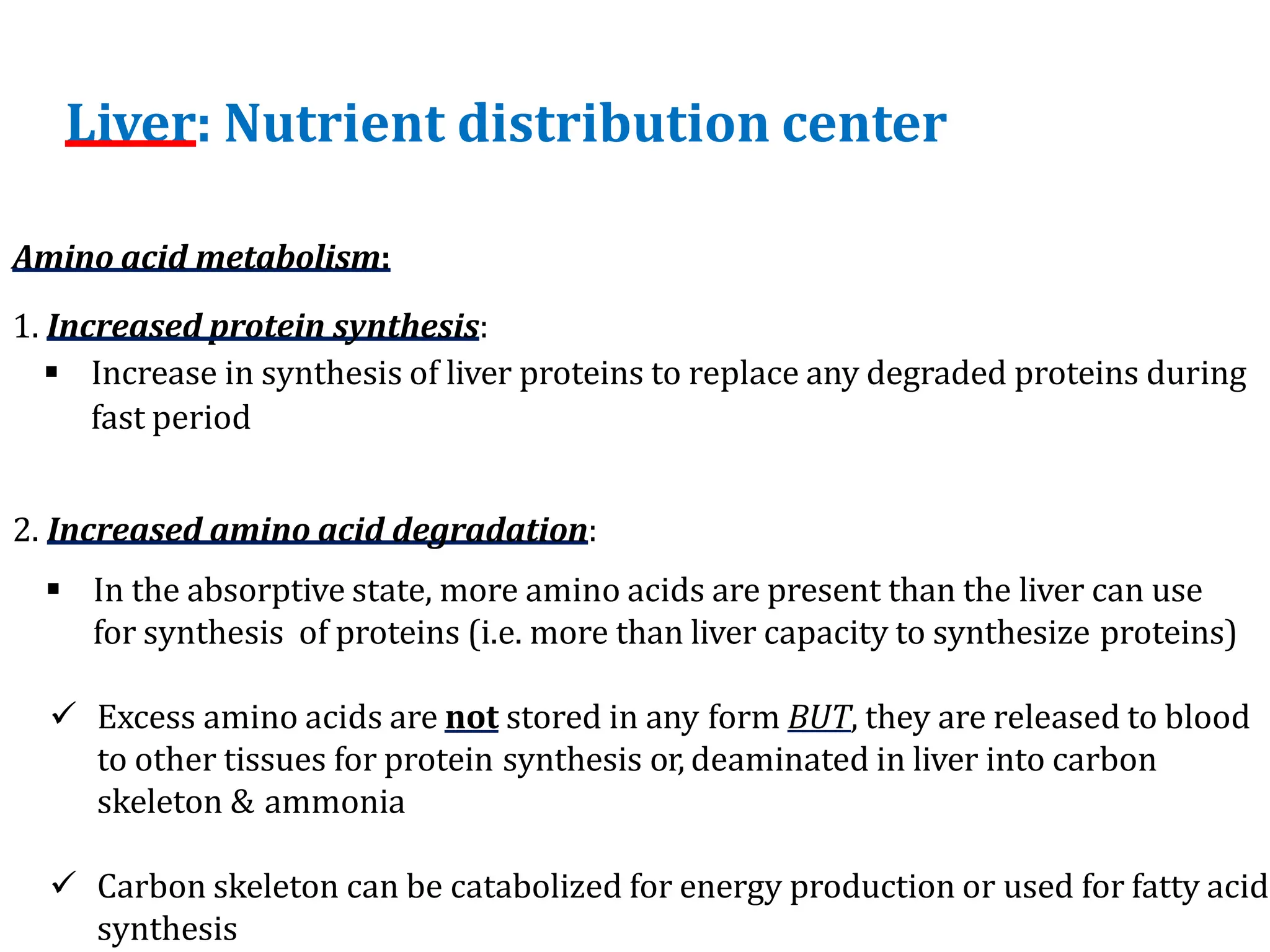 FEED FAST CYCLE DETAILS. METABOLISM IN WEL FED AND FASTING STATE | PPTX