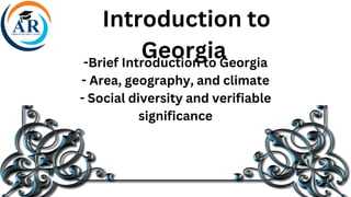 MBBS in Georgia: A Comprehensive Overview | PPTX