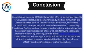Exploring the Benefits of MBBS in Kazakhstan | PPT