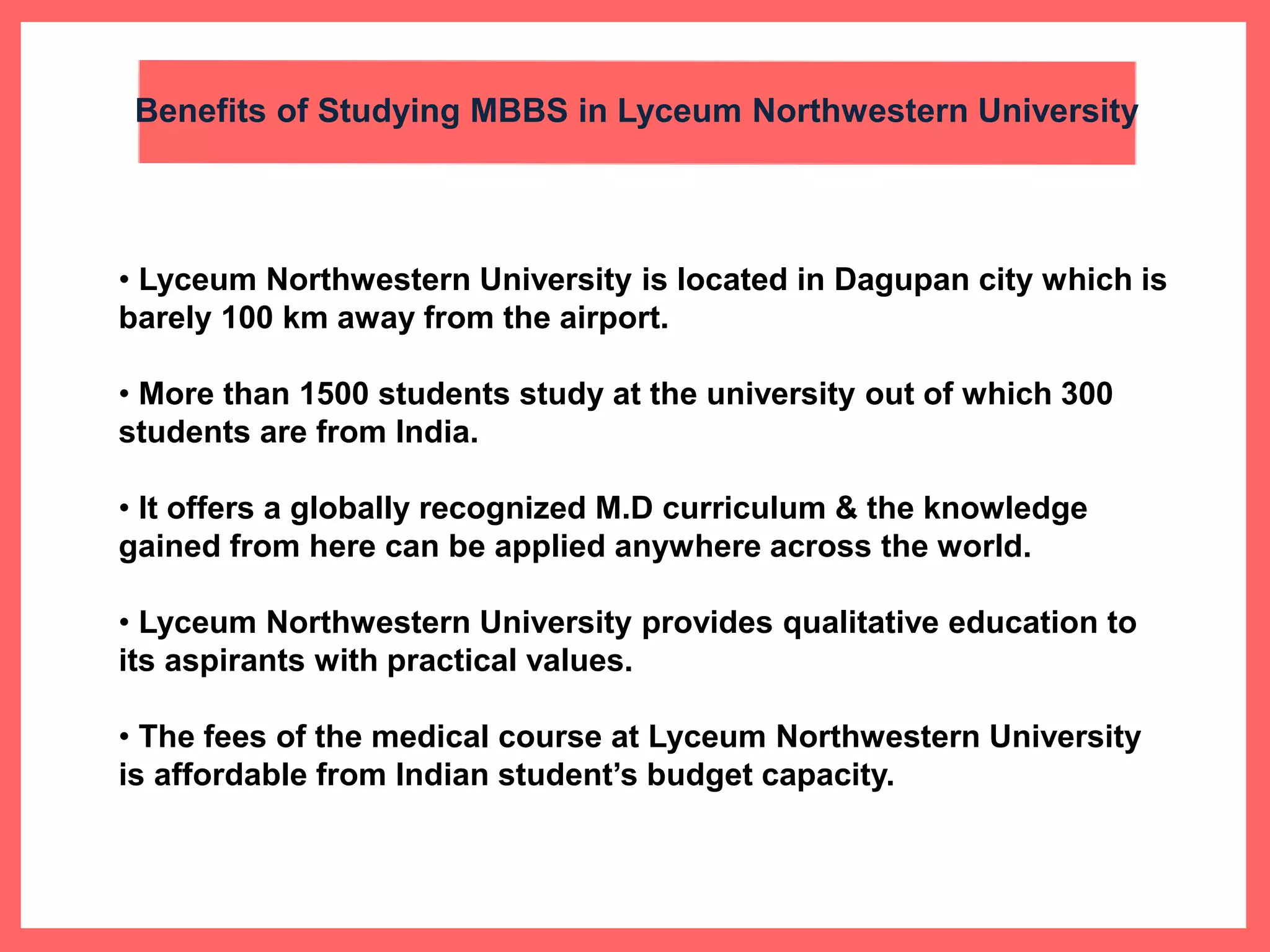 Lyceum Northwestern University - Top Medical University in Philippines ...