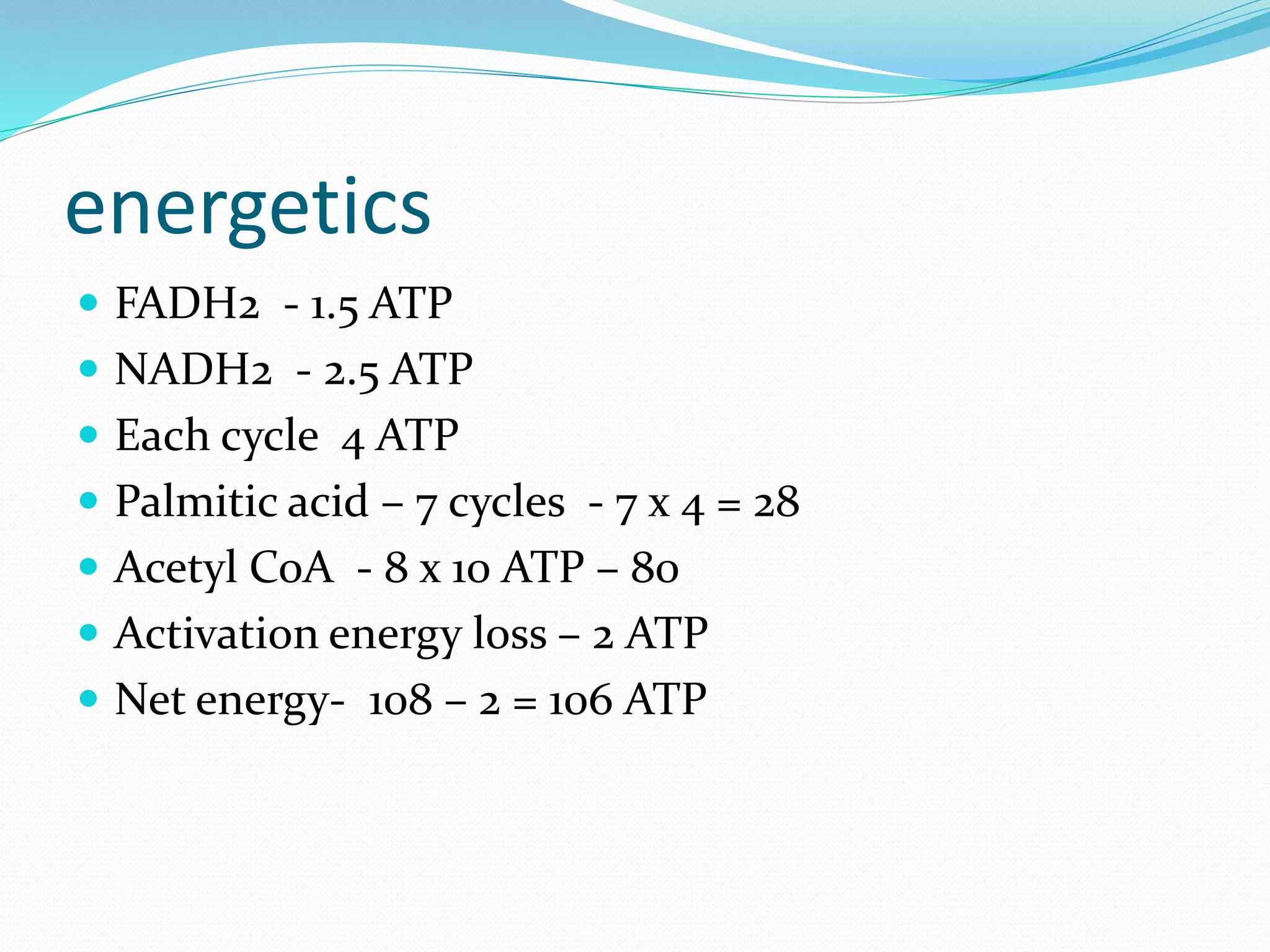 Overview of lipid metabolism | PPTX