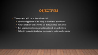 Motor Behavior Chapter 7 Powerpoint Notes | PPTX