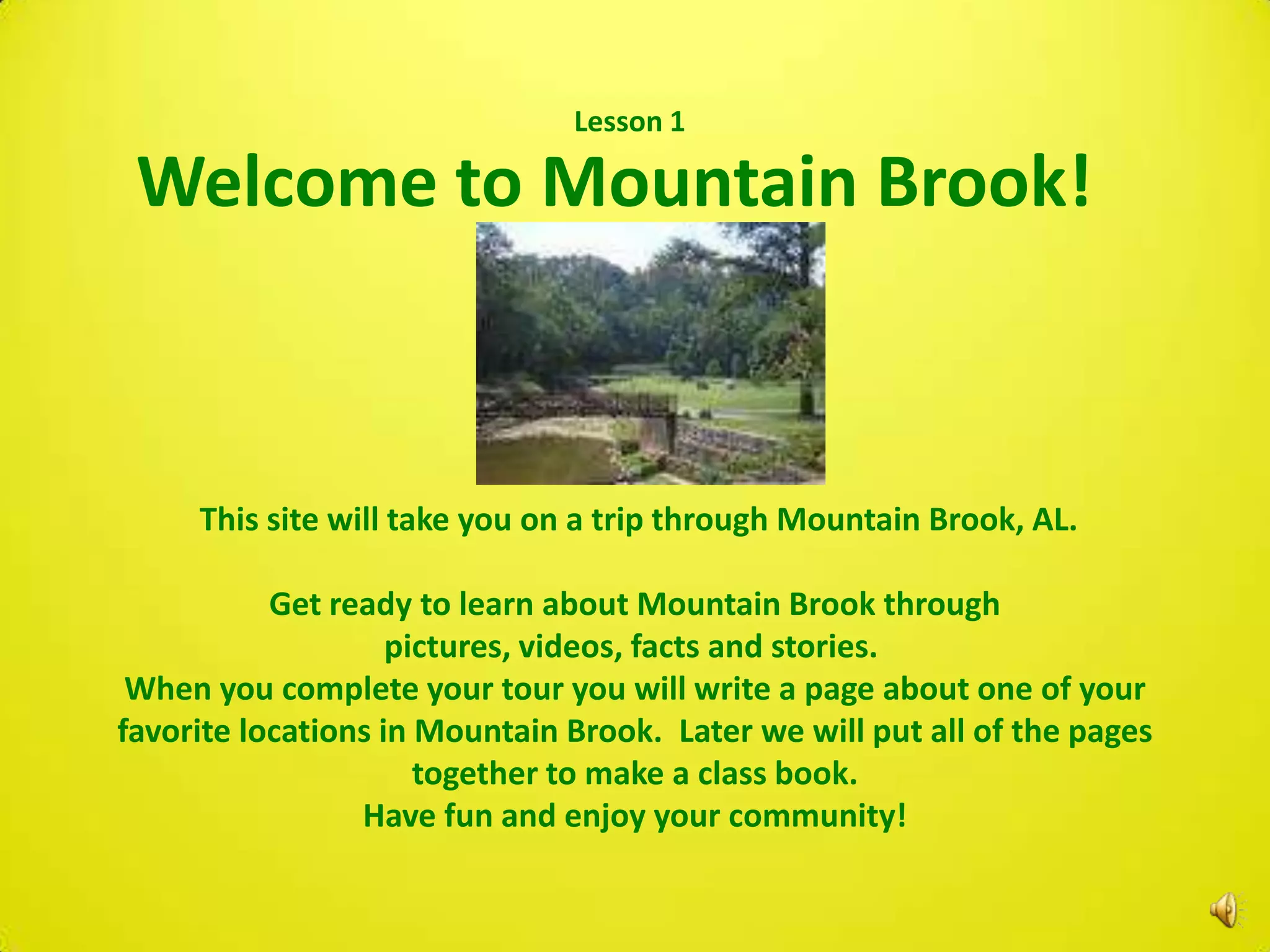 Mountain Brook PPT Game for 1st Grade | PPT