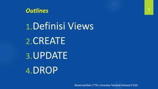 Views in MySQL | PPTX