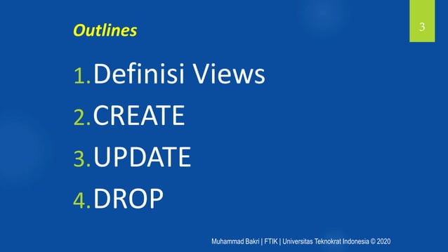 Views in MySQL | PPTX