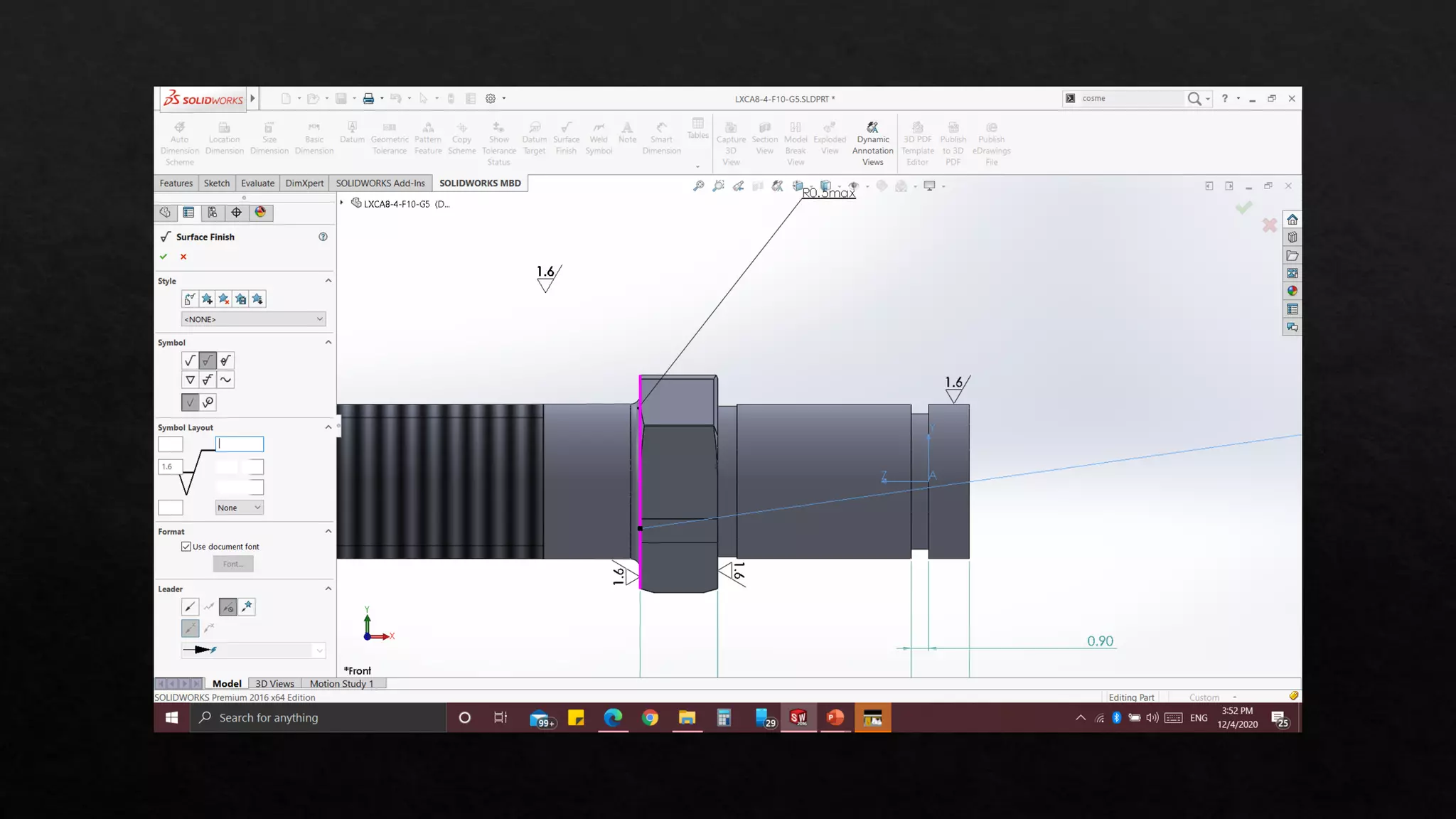 MBD (Modelling Based Definition) Solidworks | PPT | Free Download