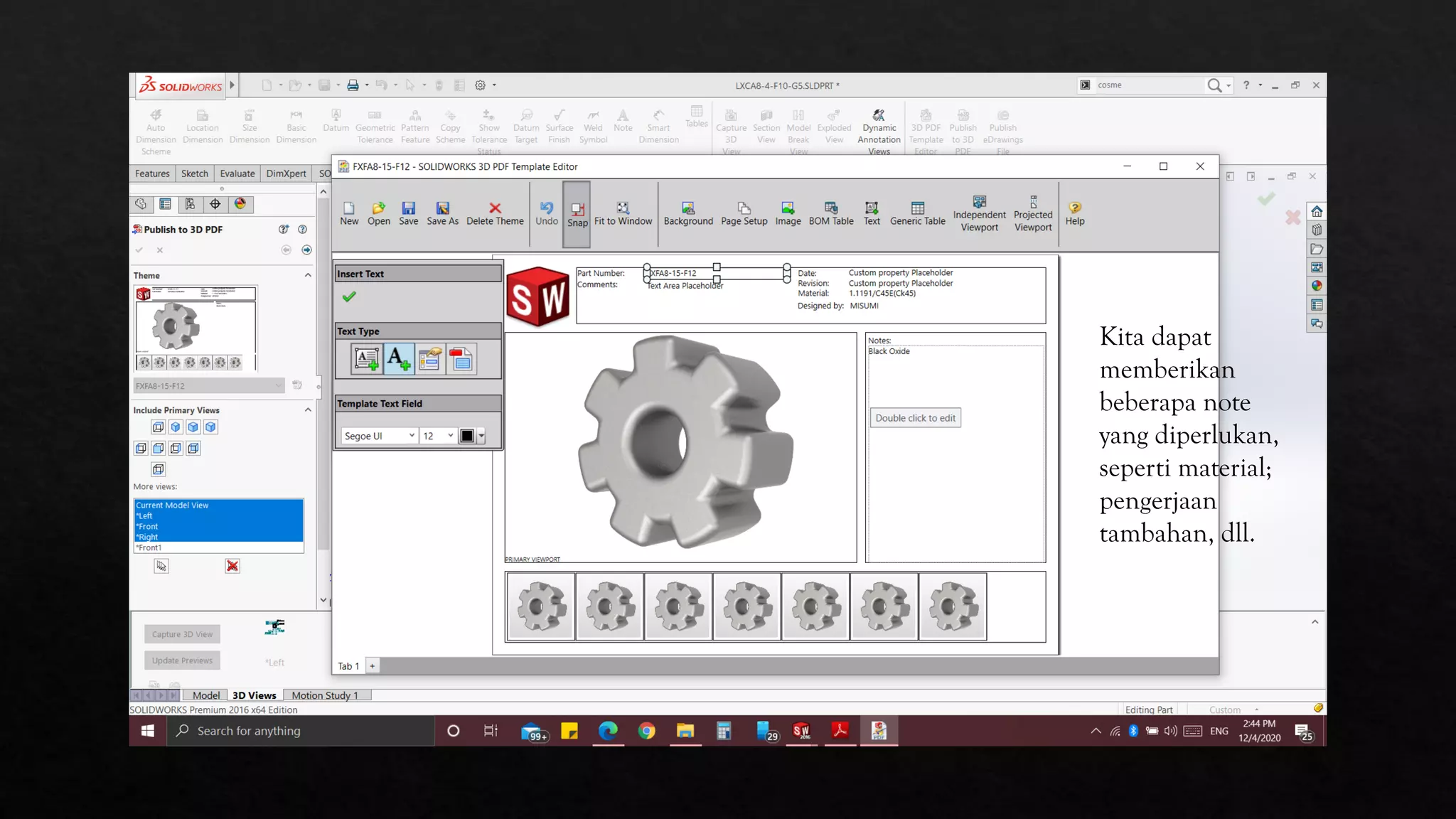 MBD (Modelling Based Definition) Solidworks | PPT | Free Download