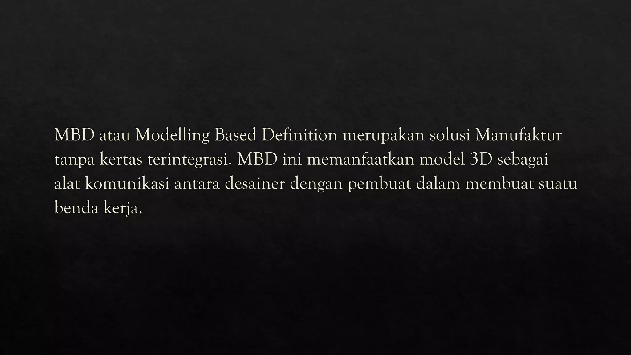 MBD (Modelling Based Definition) Solidworks | PPT