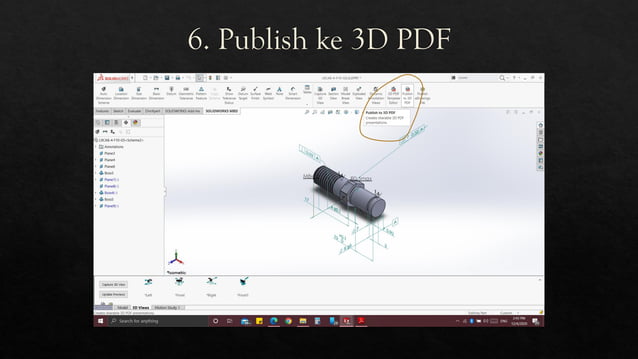MBD (Modelling Based Definition) Solidworks | PPT