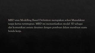 MBD (Modelling Based Definition) Solidworks | PDF