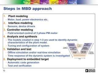 Model-Based Design For Motor Control Development | PPTX