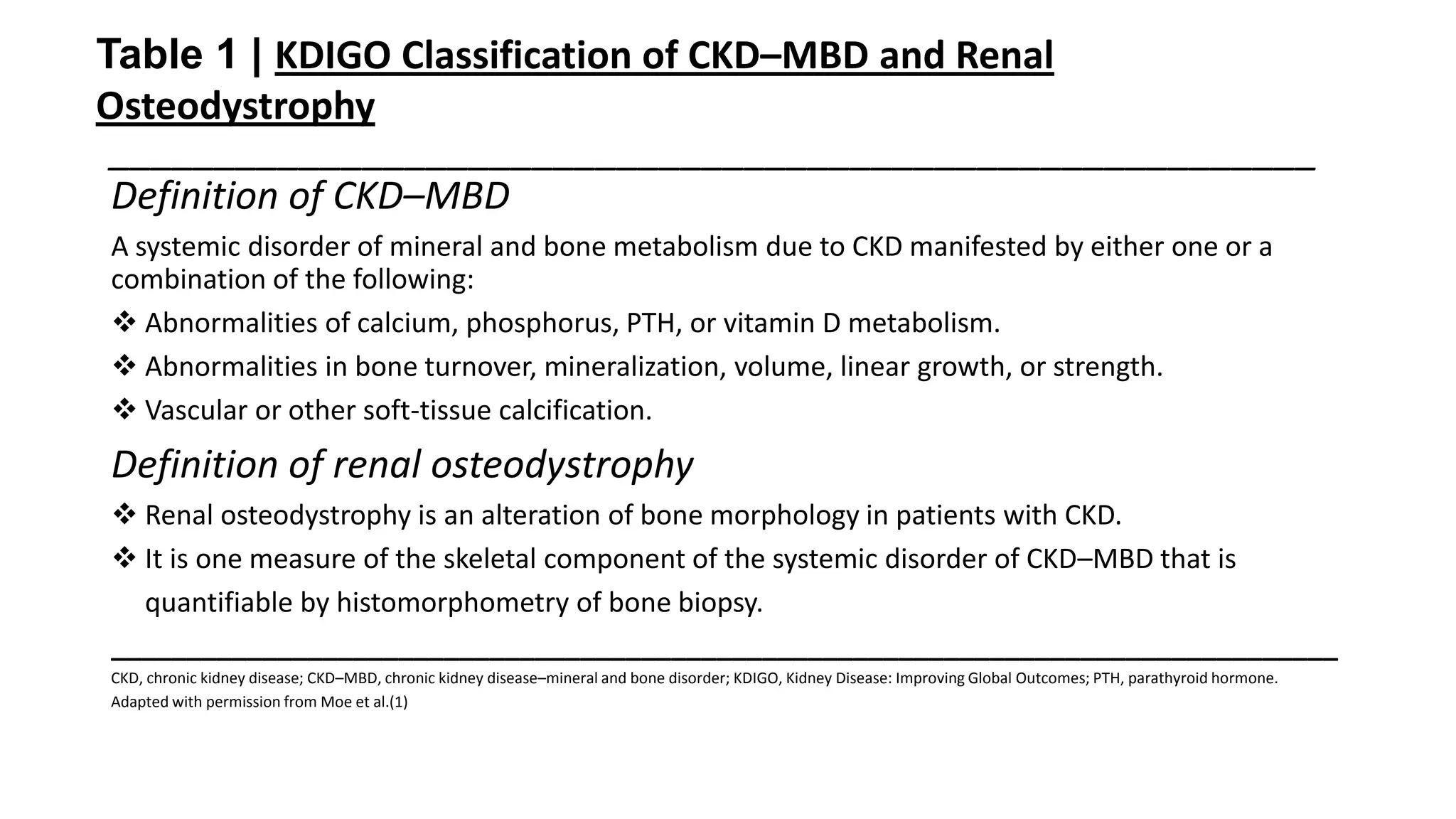 Mineral and Bone Disorder in Chronic Kidney Disease | PPTX