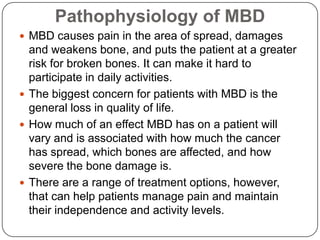 Metastatic Bone Disease & Role of Zoledronic Acid | PPTX