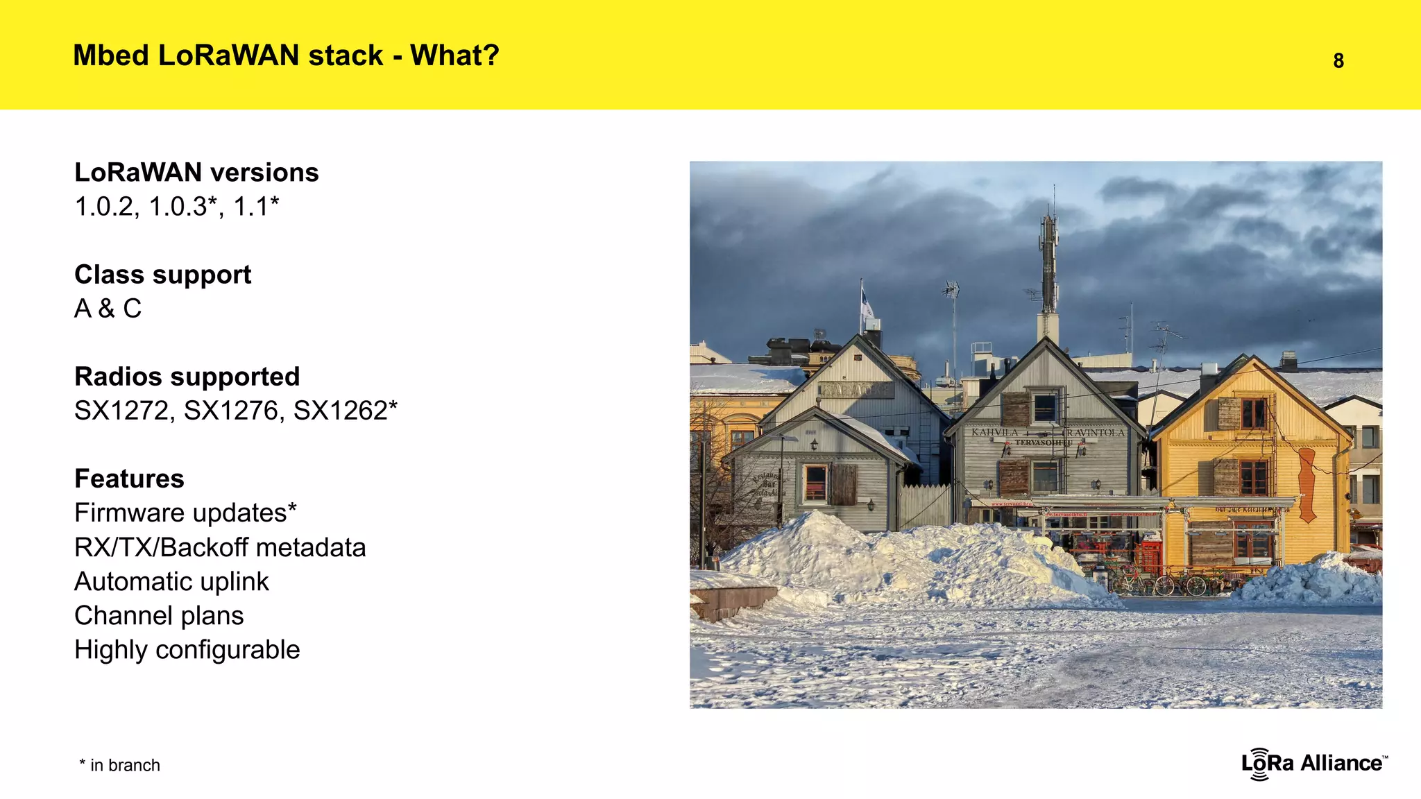 Mbed LoRaWAN stack: a case study - LoRa Alliance AMM Tokyo | PDF