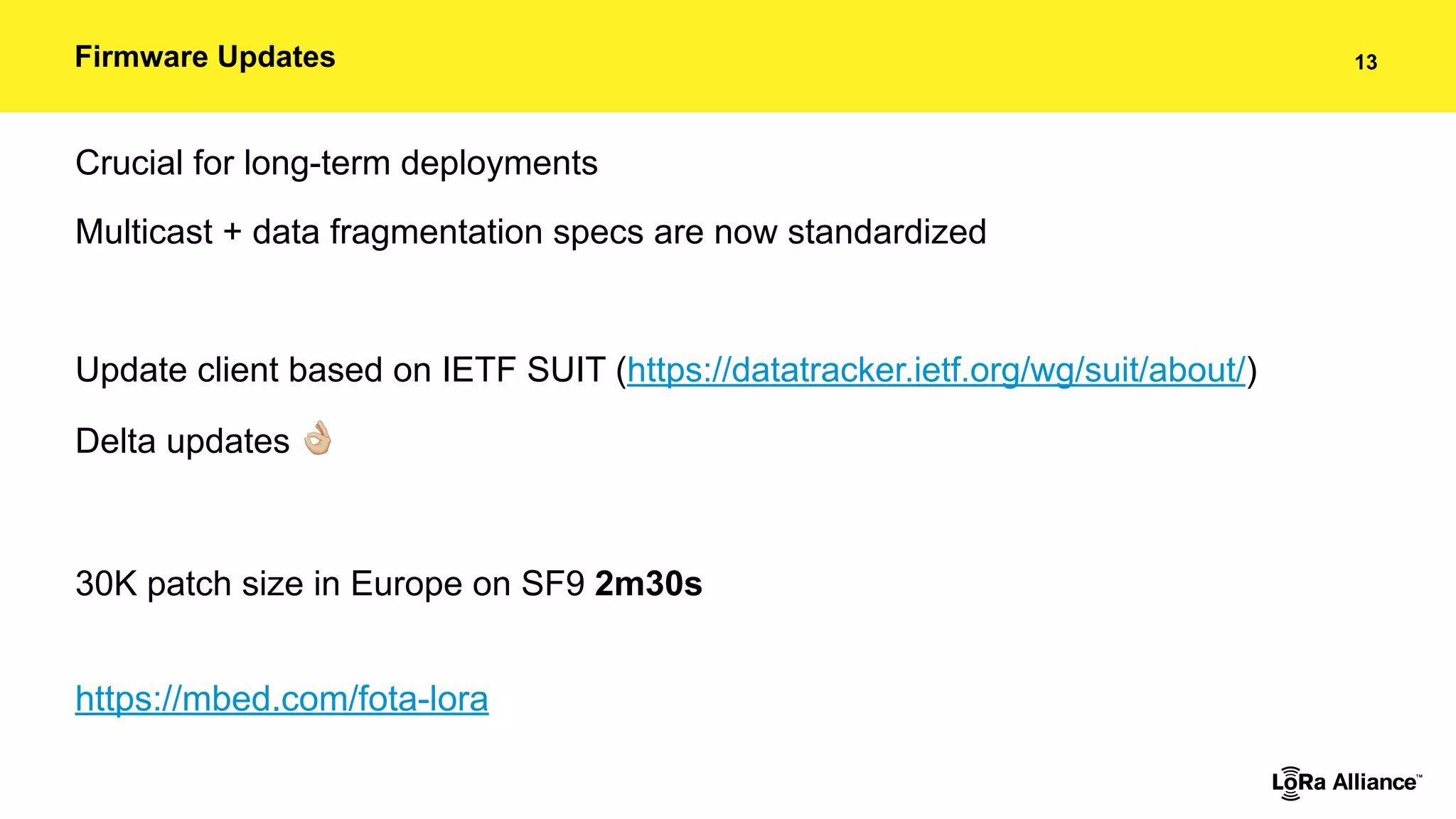 Mbed LoRaWAN stack: a case study - LoRa Alliance AMM Tokyo | PDF