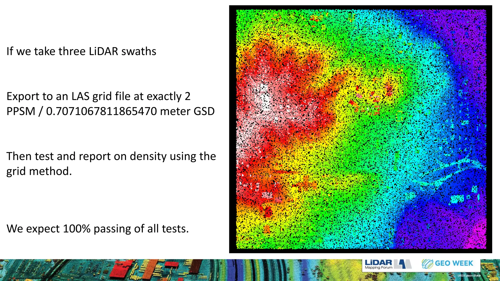 AIRBORNE LIDAR POINT DENSITY | PPT