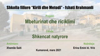 Mbeturinat dhe riciklimi | PDF