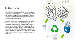 Mbeturinat dhe riciklimi | PDF