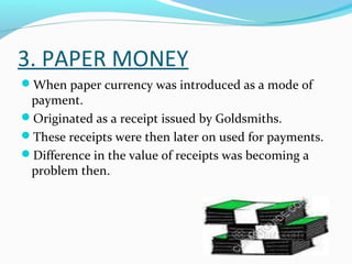 Evolution of Money | PPT