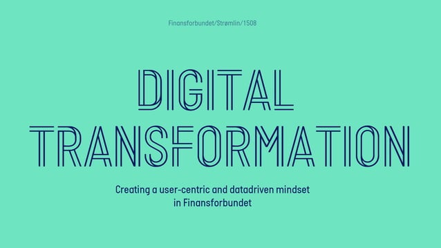 Creating a User-Centric and Data Driven Mindset | PPT Creating a User-Centric and Data Driven Mindset | PPT
