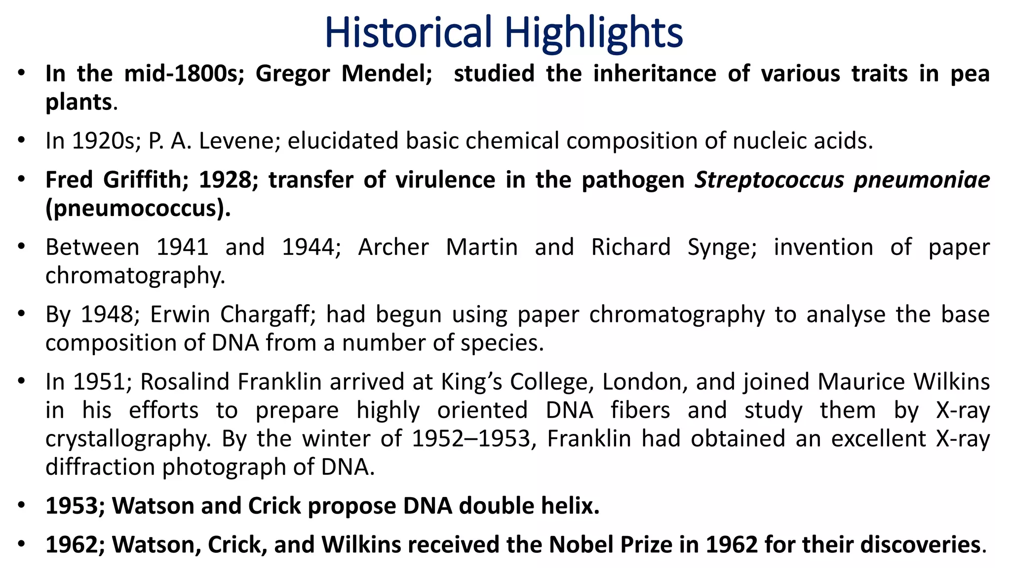 Principles of microbial genetics | PPTX | Chemistry | Science