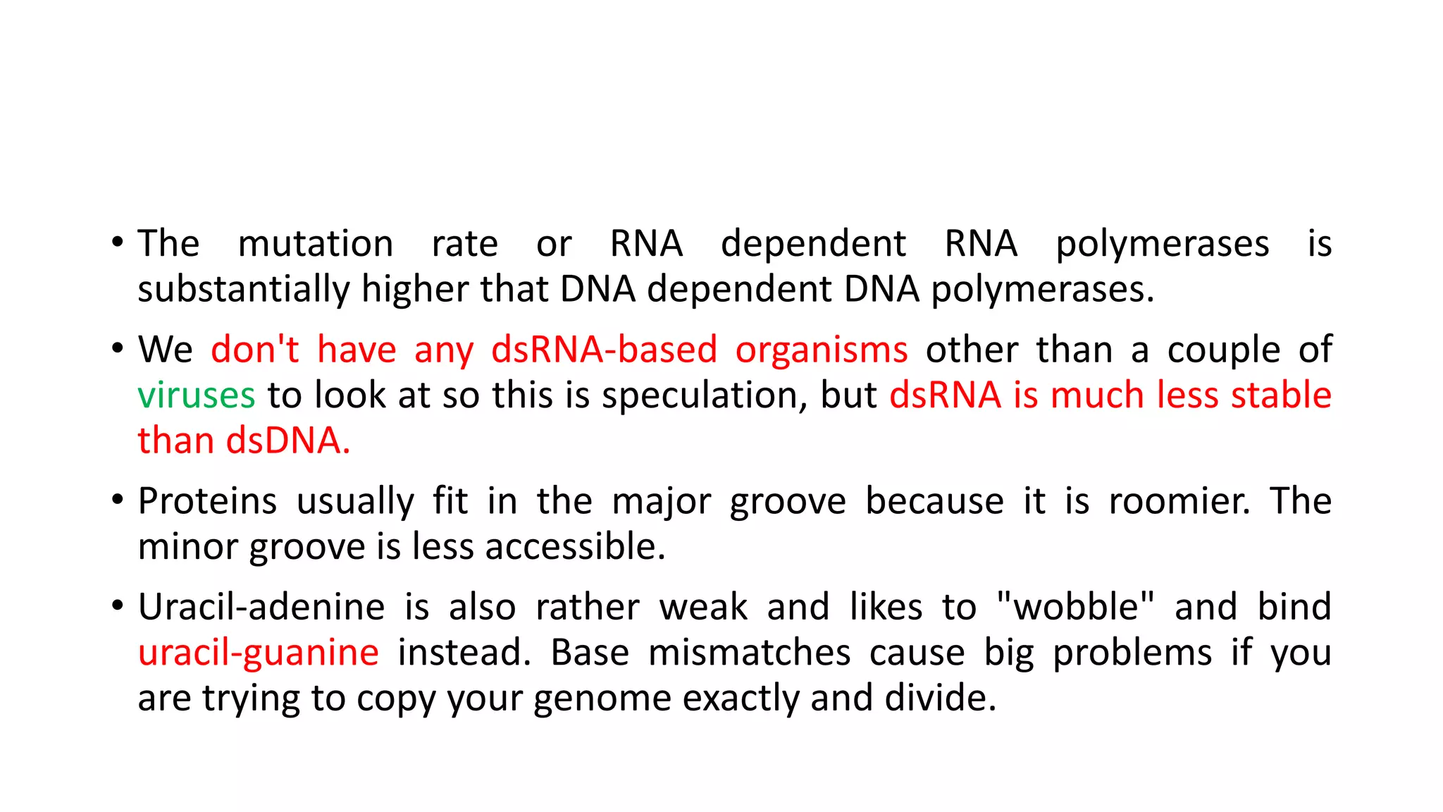 RNA as a genetic material | PPTX