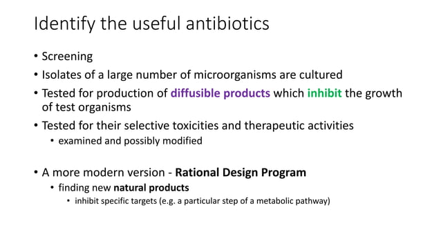 Antibiotic production | PPTX