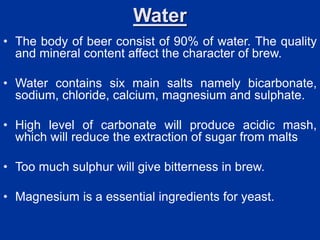 Beer production | PPT