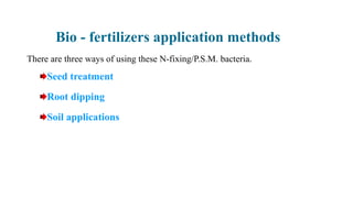 Biofertilizer | PPTX