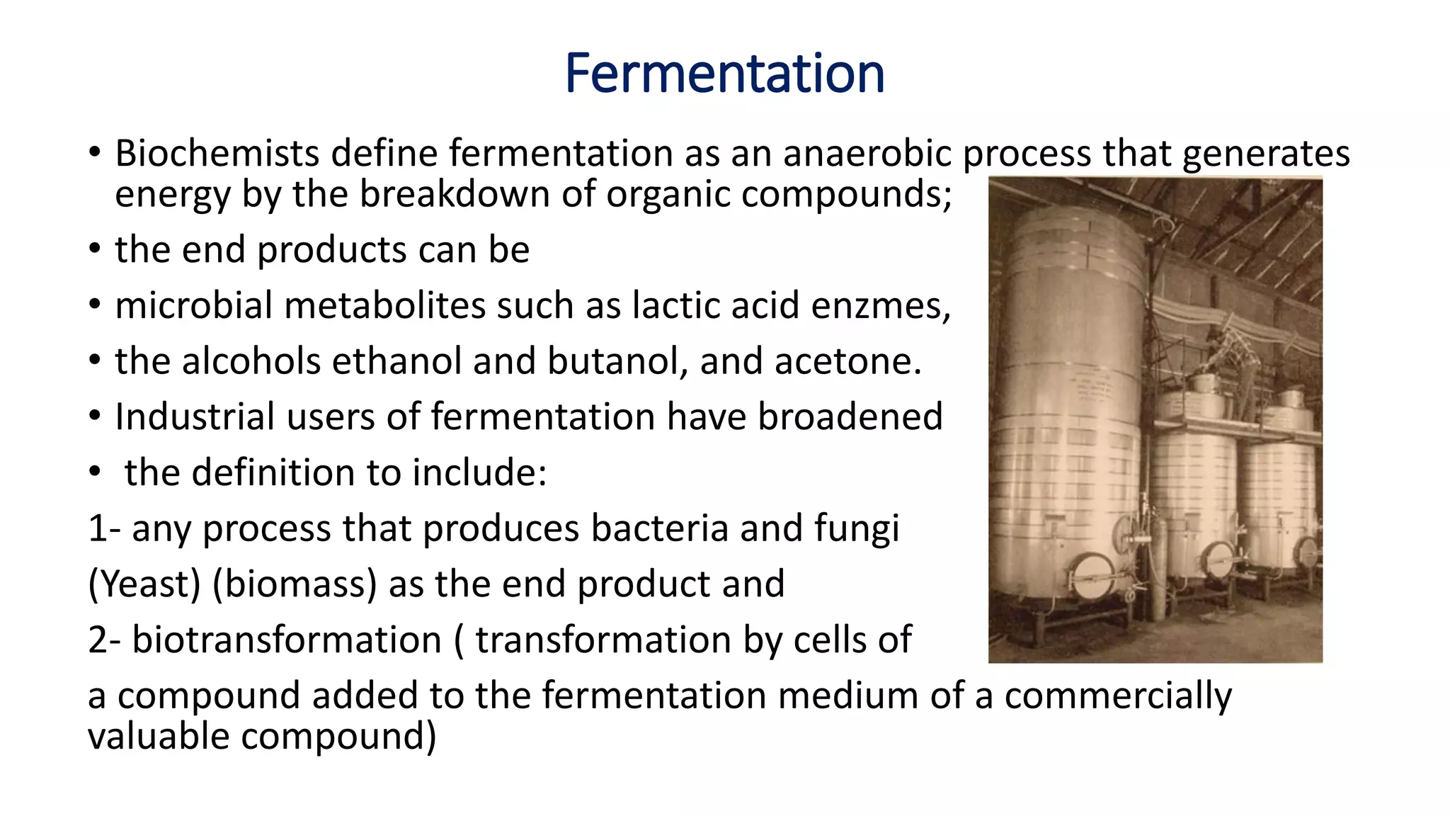 History of microbial biotechnology | PPTX