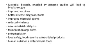 History of microbial biotechnology | PPTX