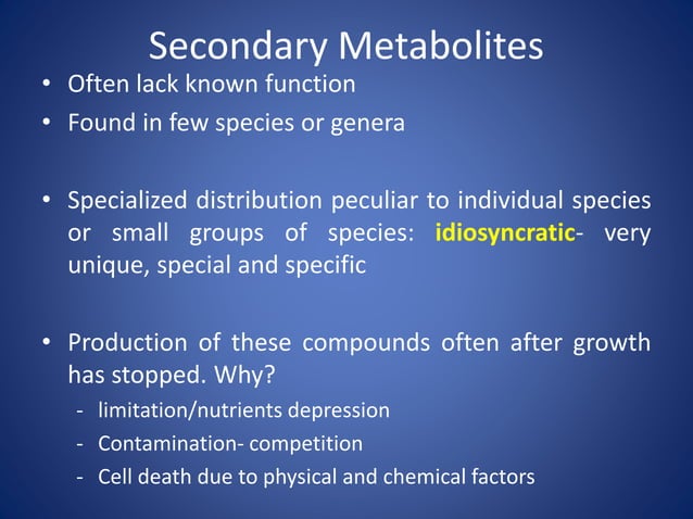 Microbial metabolites | PPTX