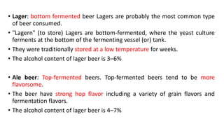Fermented beverages | PPTX