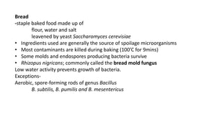 Food spoilage | PPTX