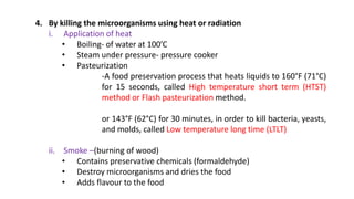 Food preservation methods | PPTX