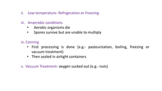 Food preservation methods | PPTX